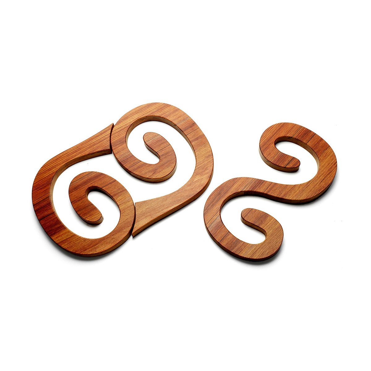 rimu wood 3-in-1 tablemat | Uncommon Goods