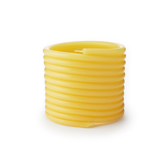 60 Hour Candle | Candle by the Hour, Coiled Beeswax Candle | Uncommon Goods