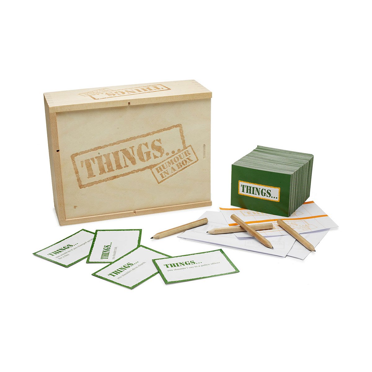 things - humour in a box | Unique, Ice Breaker Question Board Game for ...