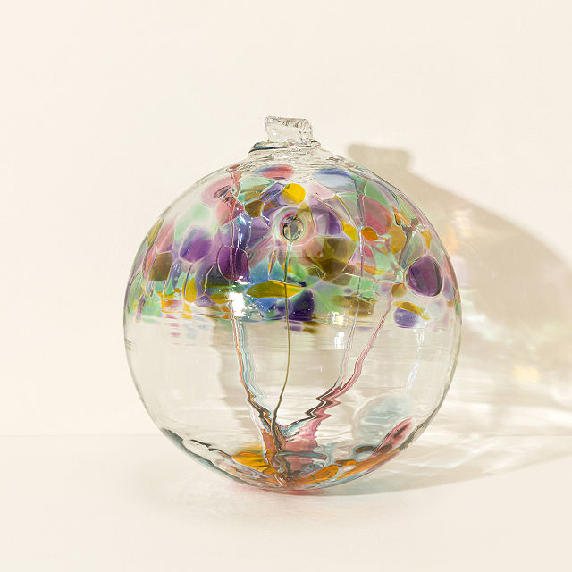 Recycled Glass Tree Globes - Relationships | Motherhood, Family ...