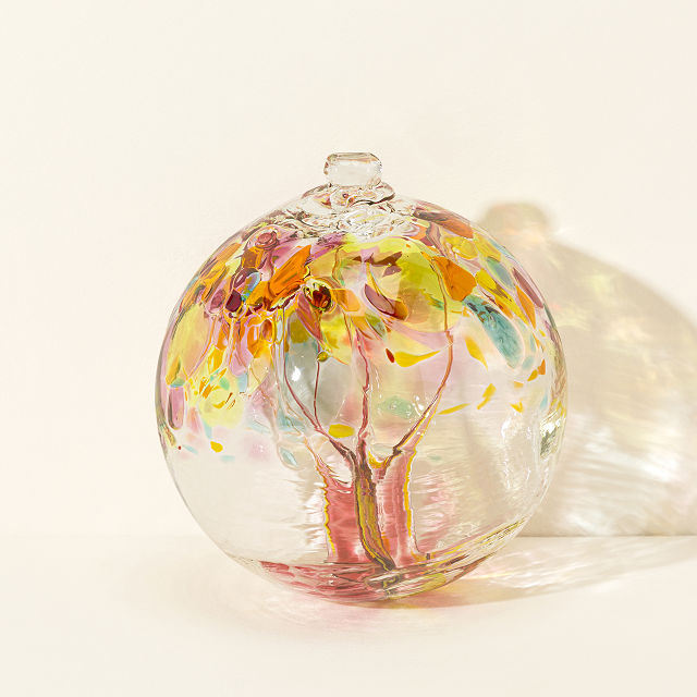Recycled Glass Tree Globes - Relationships | Motherhood, Family ...