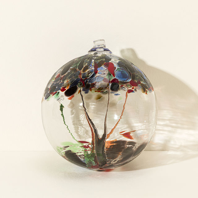 Recycled Glass Tree Globes - Relationships | Motherhood, Family ...