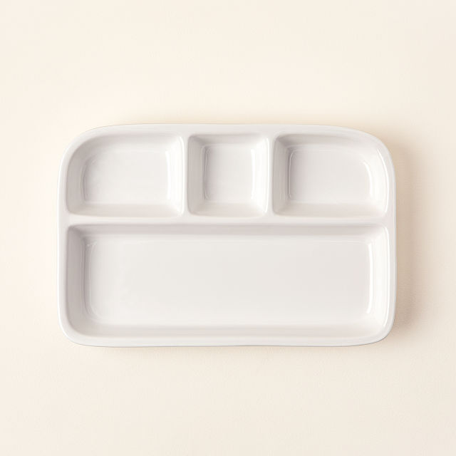 Stoneware TV Dinner Trays Set Of 2 Ceramic Plate Uncommon Goods Stoneware TV Dinner Trays Set Of 2 Ceramic Plate Uncommon Goods