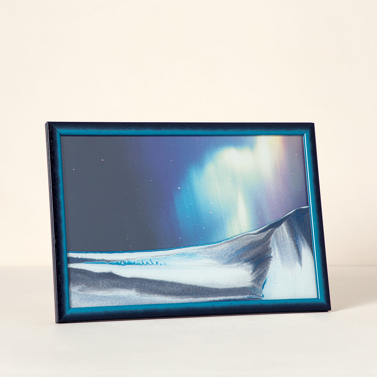 Uncommon Goods | Aurora Borealis Sand Art | Colored Sand Picture ...