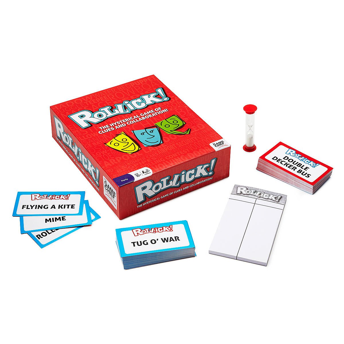 Rollick | charades, family cards, guessing games | Uncommon Goods