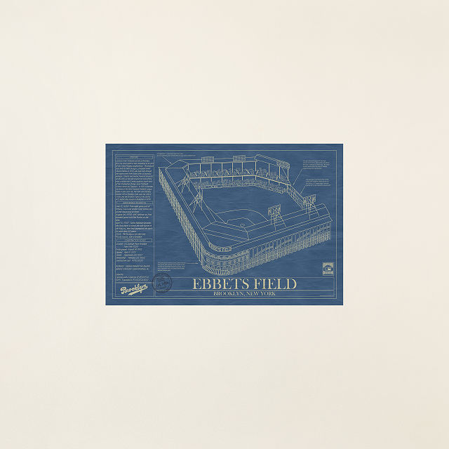 MLB Stadium Blueprints | Ball Field Art, Sports Prints | Uncommon Goods