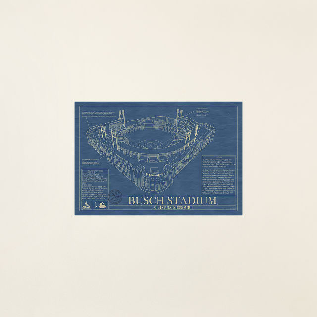 MLB Stadium Blueprints | Ball Field Art, Sports Prints | Uncommon Goods