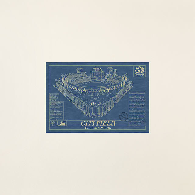 MLB Stadium Blueprints | Ball Field Art, Sports Prints | Uncommon Goods