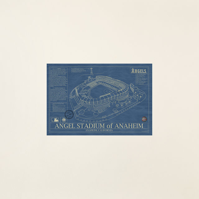 MLB Stadium Blueprints | Ball Field Art, Sports Prints | Uncommon Goods