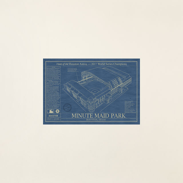 MLB Stadium Blueprints | Ball Field Art, Sports Prints | Uncommon Goods