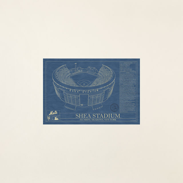 MLB Stadium Blueprints | Ball Field Art, Sports Prints | Uncommon Goods