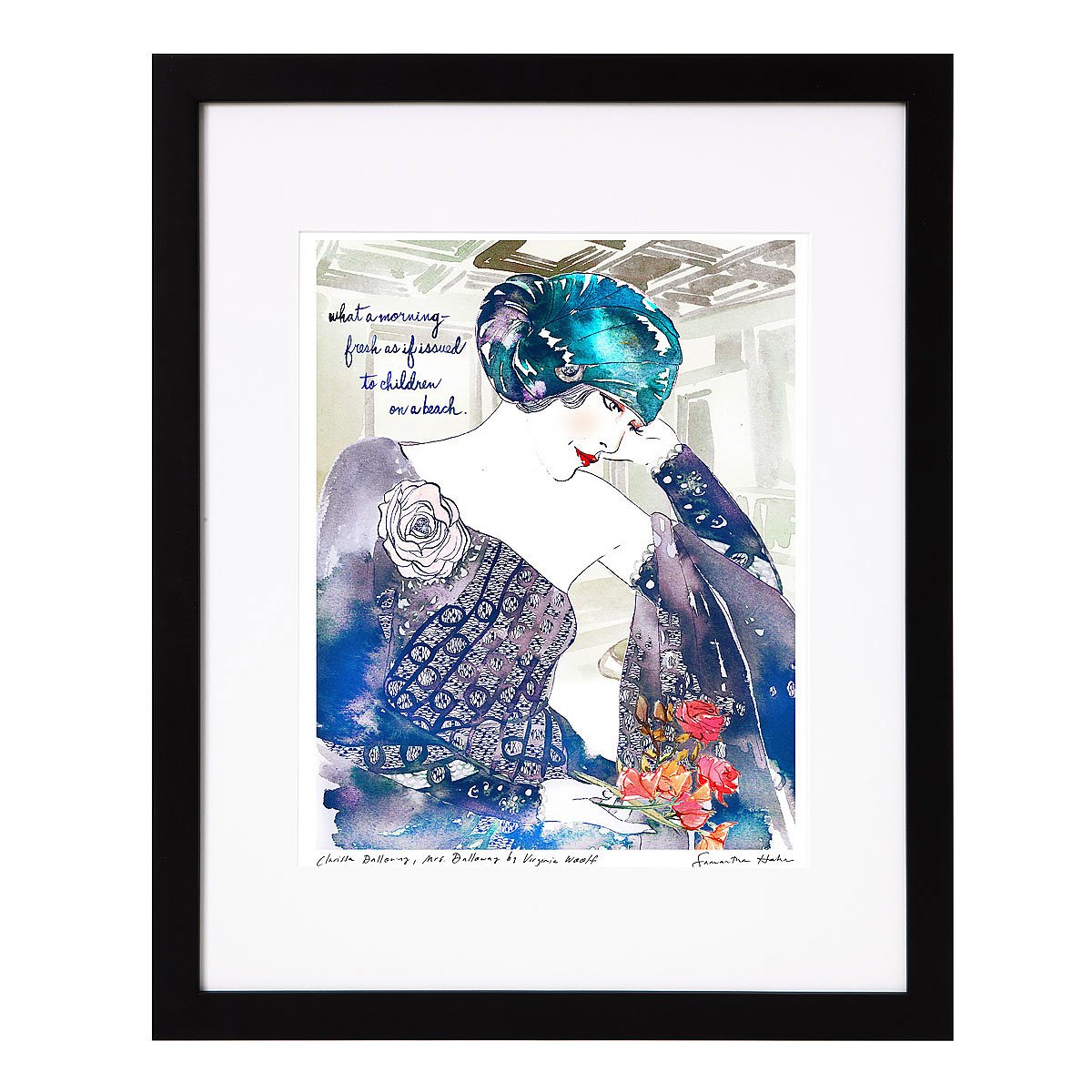 Clarissa Dalloway | Print, Mrs. Dalloway, Virginia Woolf | Uncommon Goods