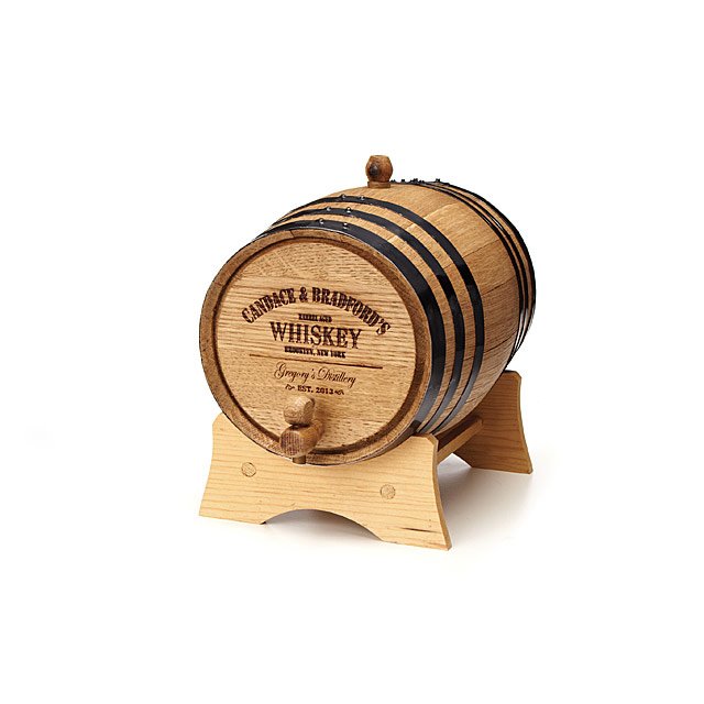 Personalized Whiskey Barrel | Mini Whiskey Barrel | Uncommon Goods
