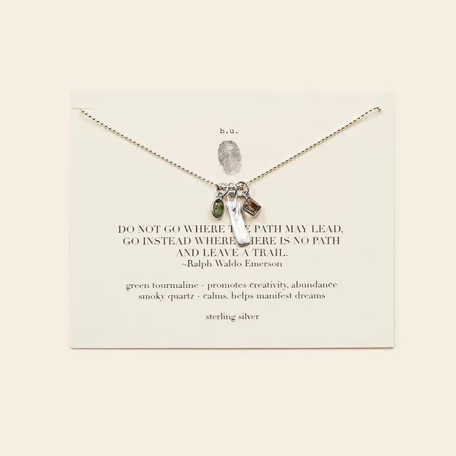 Uncommon Goods | The Path Necklace | inspirational necklace, jewelry