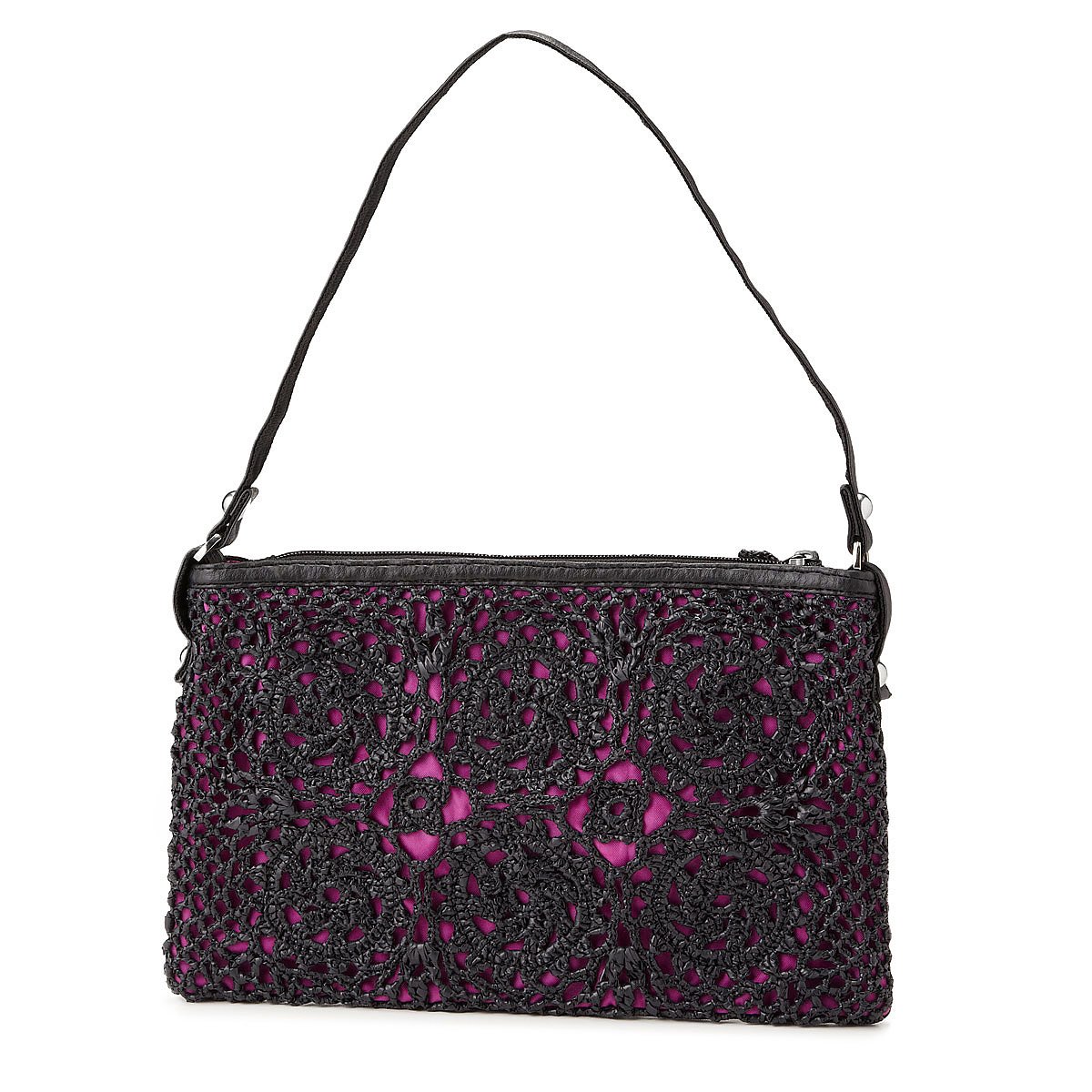 Upcycled Plastic Crocheted Handbag | crochet purse | Uncommon Goods