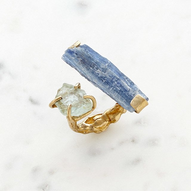 Waterfall Ring | natural stones, semiprecious | Uncommon Goods