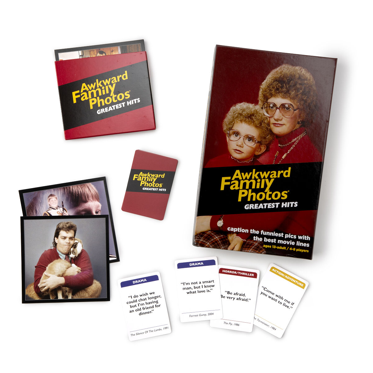Uncommon Goods | Awkward Family Photos Movie Caption Game | movie quotes