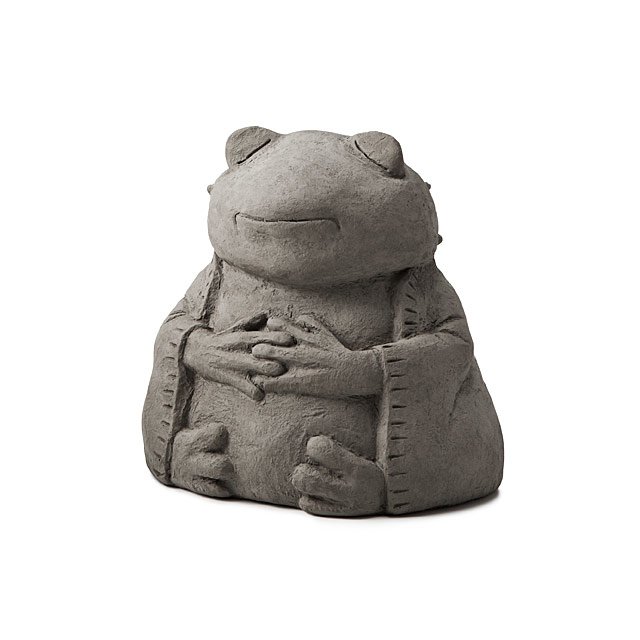 Zen Frog Garden Sculpture | zen garden, praying sculpture | Uncommon Goods
