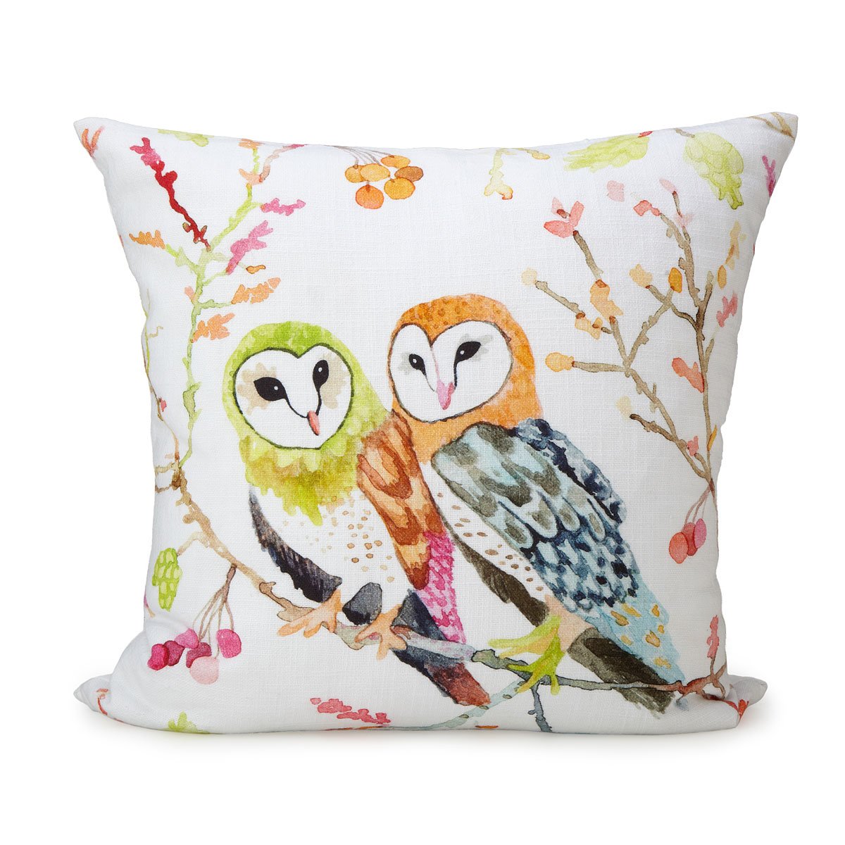 Barn Owls Pillow | owl decor | Uncommon Goods