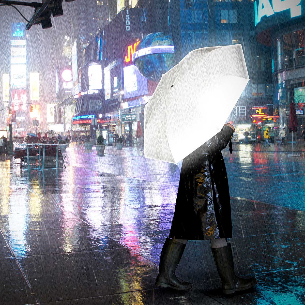 Hi Reflective Umbrella | Shine a light through the stormiest night with ...