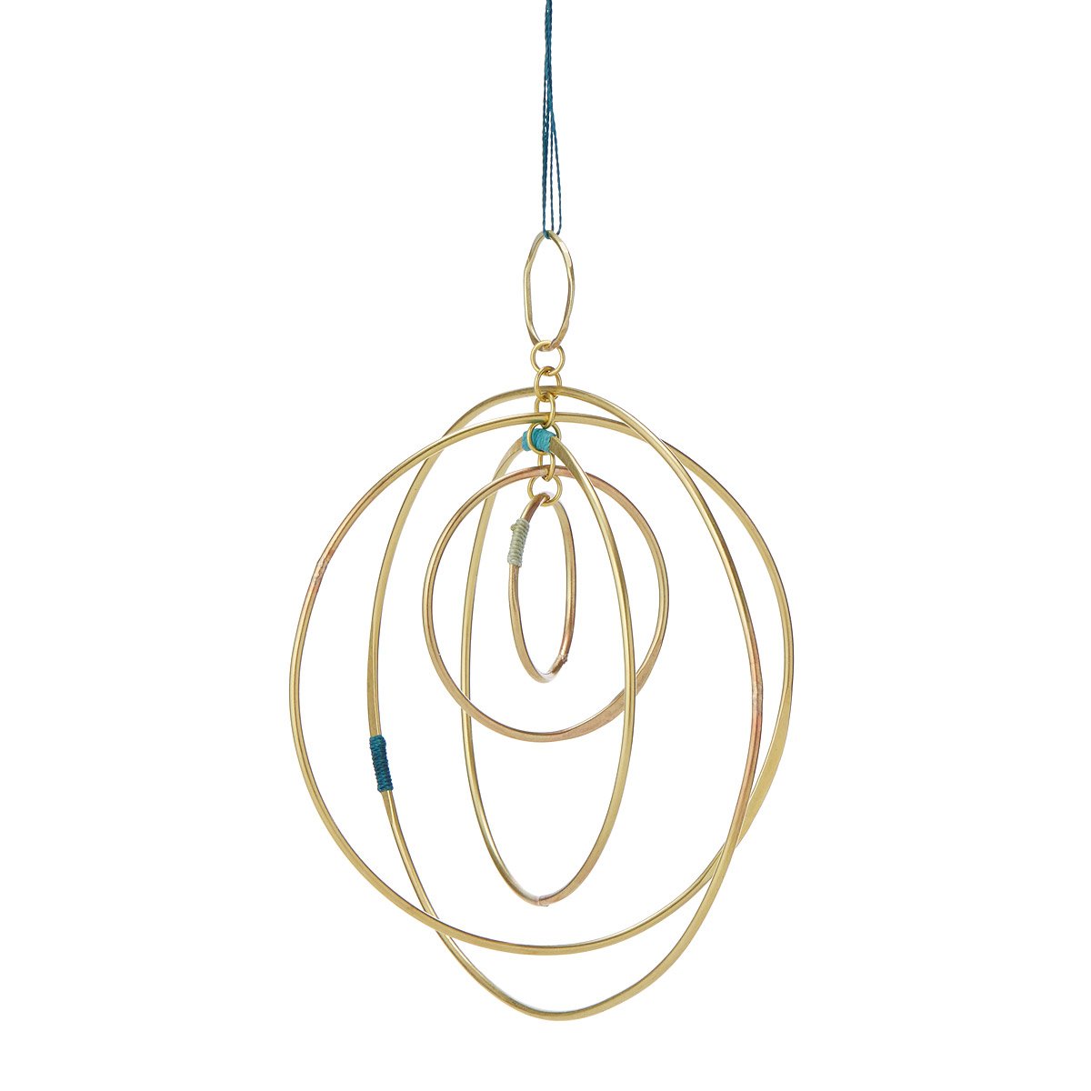 Merry Go Round Mobile | outdoor decor, brass rings | Uncommon Goods