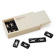 Aluminum Domino Set | classic games | Uncommon Goods