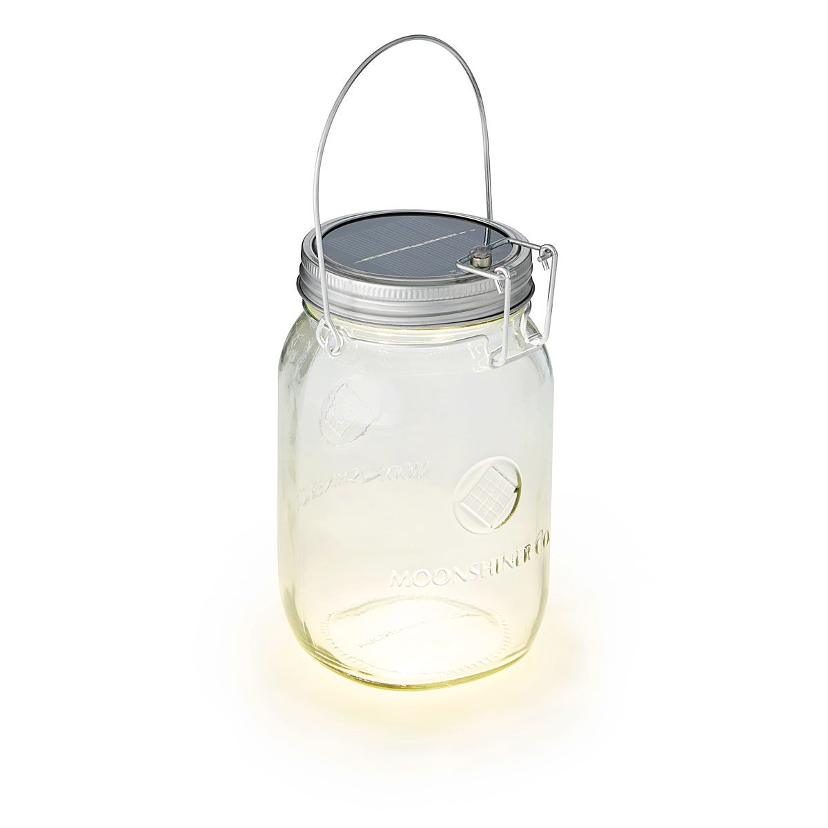 Solar-Powered Mason Jar | Cordless Outdoor Light | Uncommon Goods