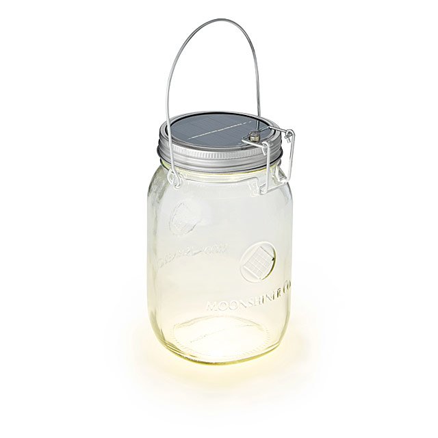 Solar-Powered Mason Jar | Cordless Outdoor Light | Uncommon Goods