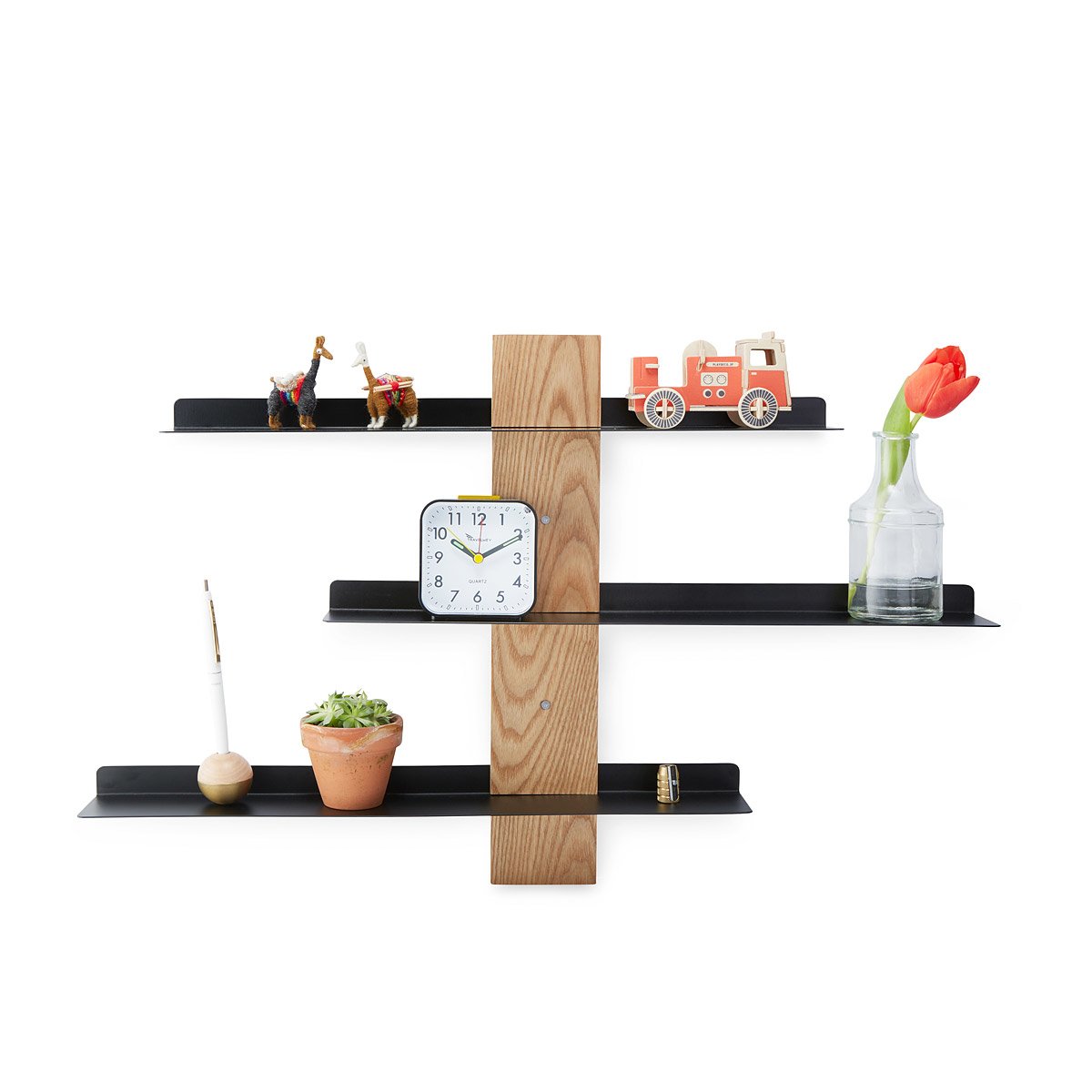 Slide Show Display Shelf | Adjustable Shelves, Knick Knack Shelf ...