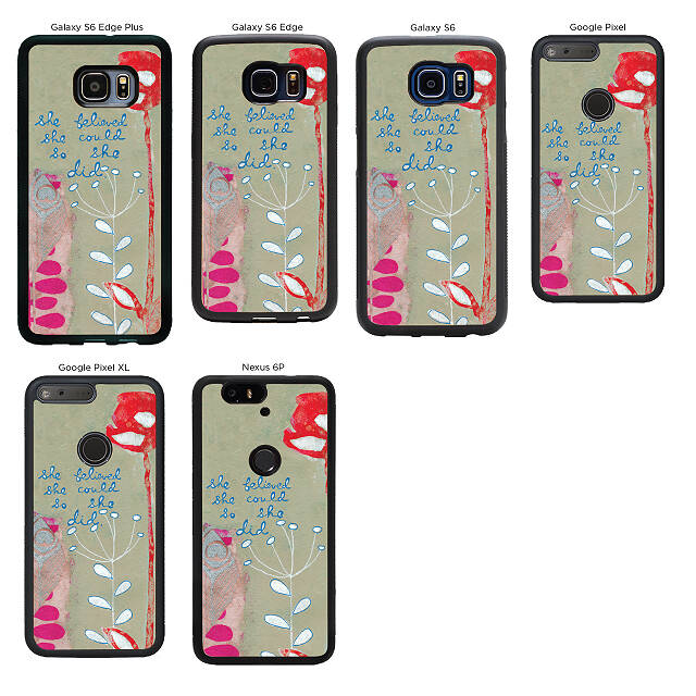 She Believed She Could Phone Case | phone case, wooden phone case ...