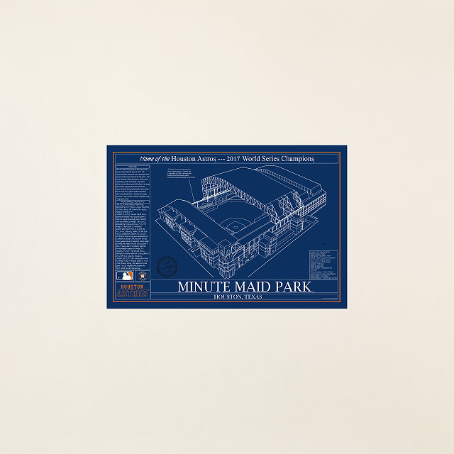 MLB Stadium Blueprints - Team Colors | Sport Lover Gifts; Sports Art ...