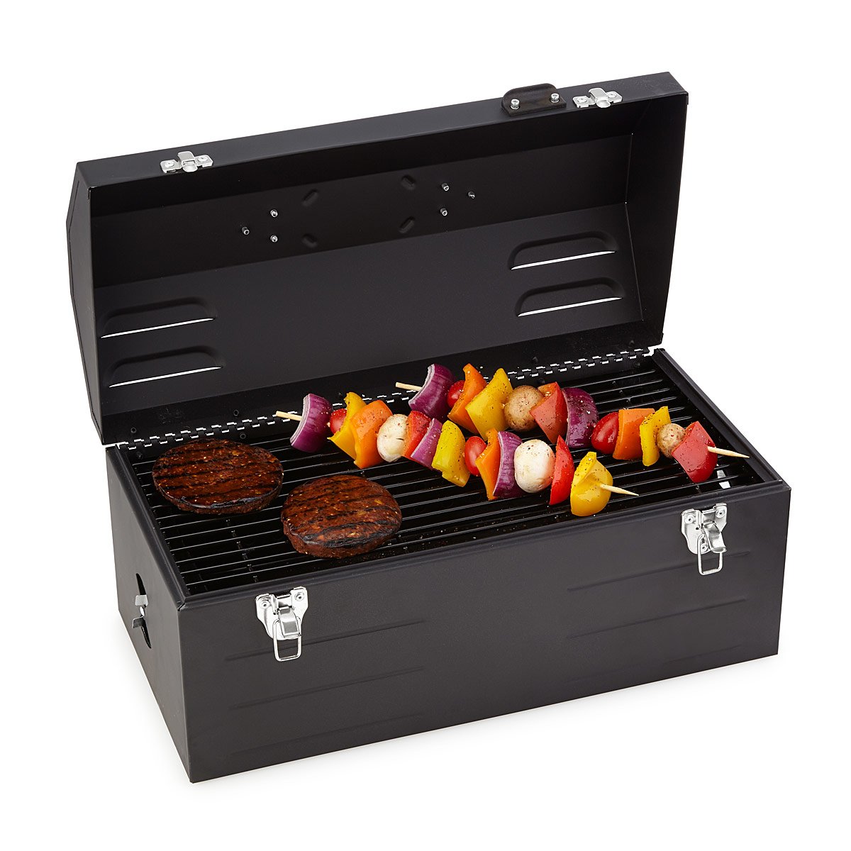 Charcoal Grill Toolbox | Unique Grilling Gifts; Outdoor Grilling ...