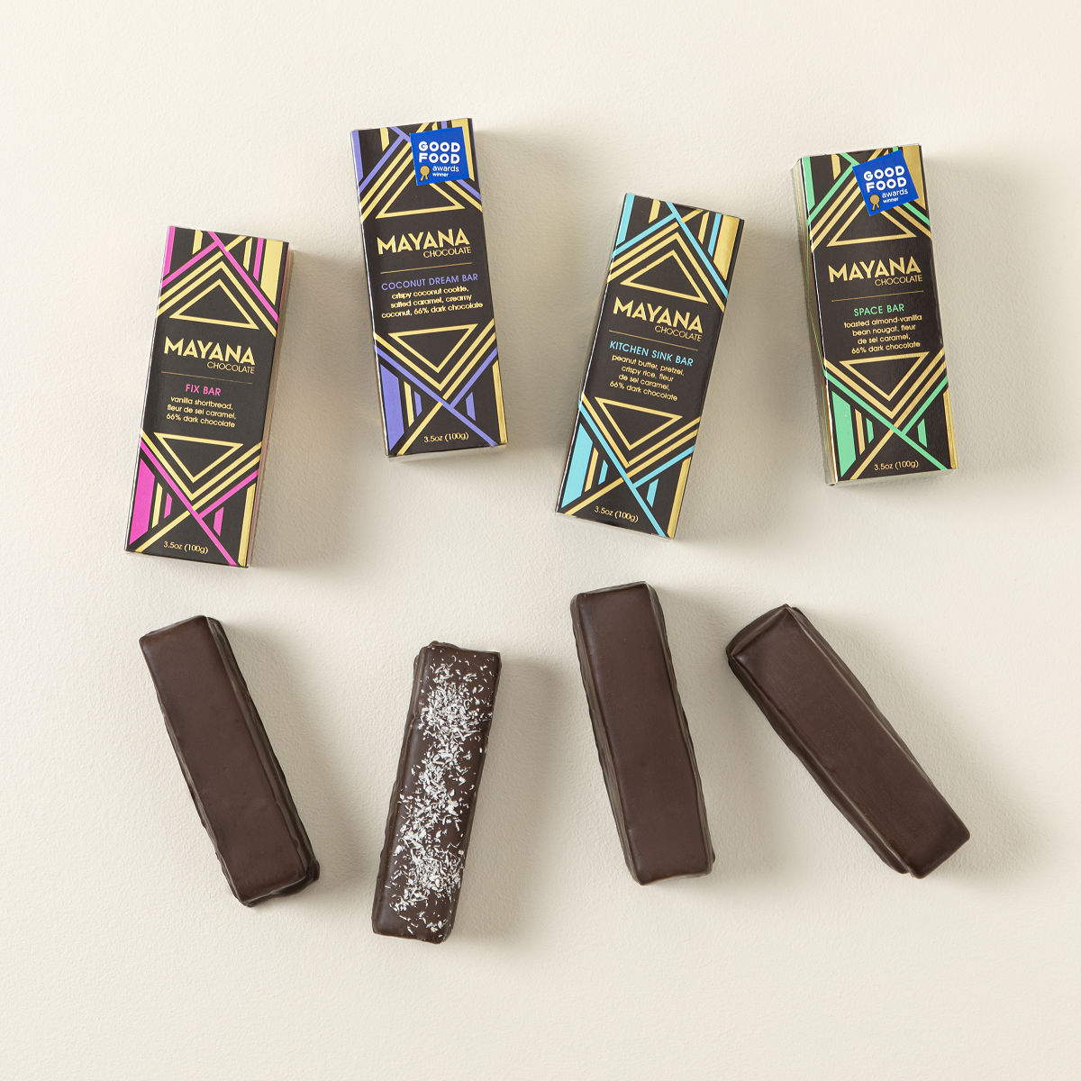 Uncommon Goods | Decadent Chocolate Bar Quartet | Gourmet Chocolate ...