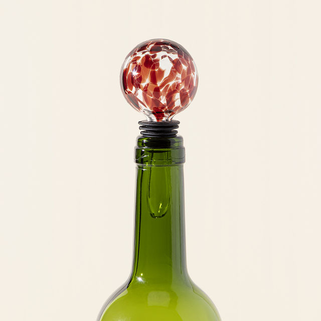 Birthstone Wine Bottle Stopper | Glass Corks | Uncommon Goods
