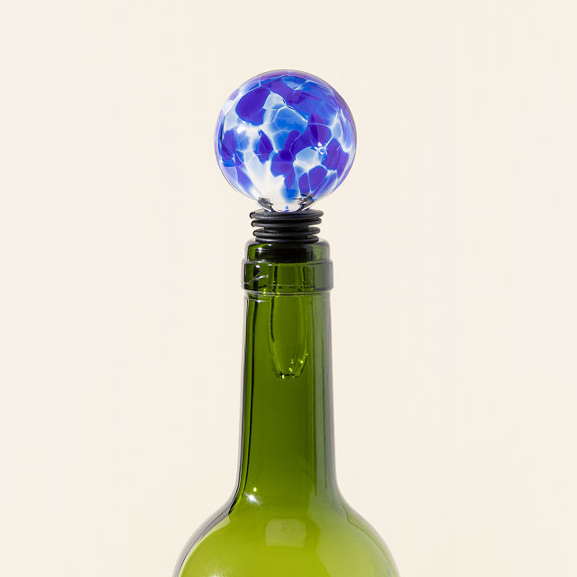 Birthstone Wine Bottle Stopper | Glass Corks | Uncommon Goods