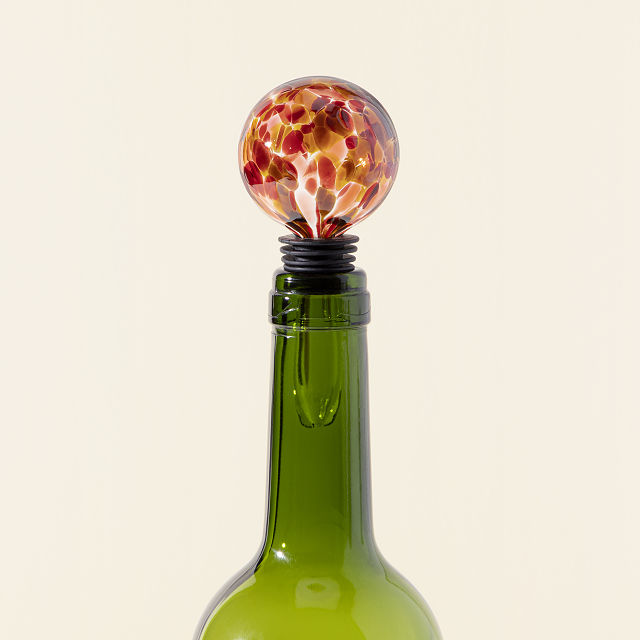 Birthstone Wine Bottle Stopper | Glass Corks | Uncommon Goods