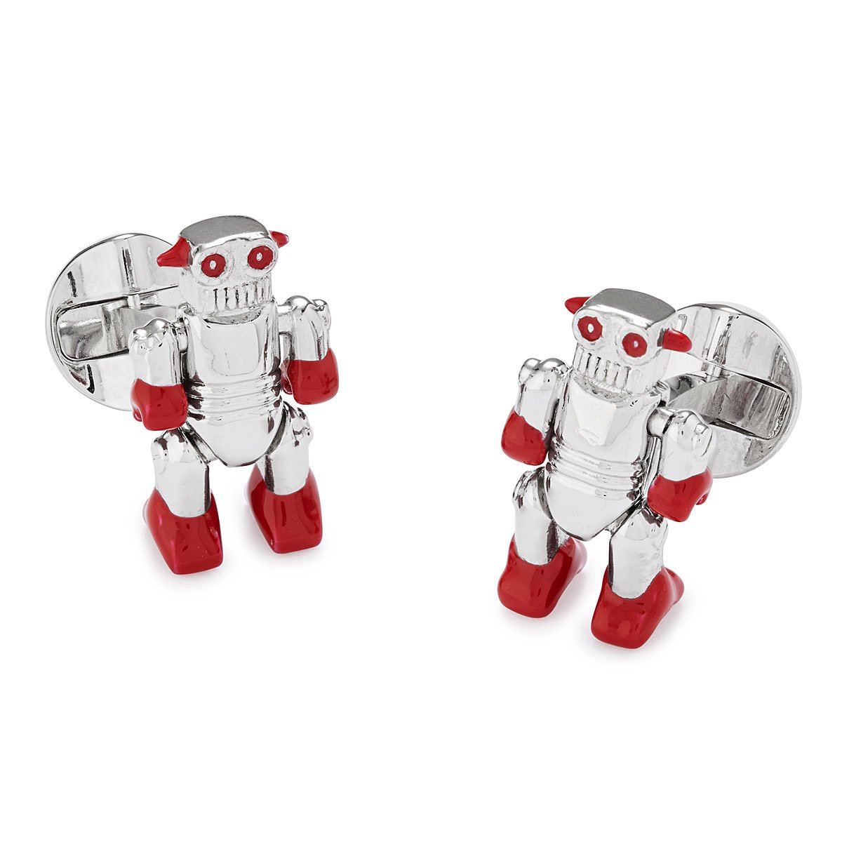 Moving Robot Cufflinks | Fun Men's Accessories; Fun Men's Gifts ...