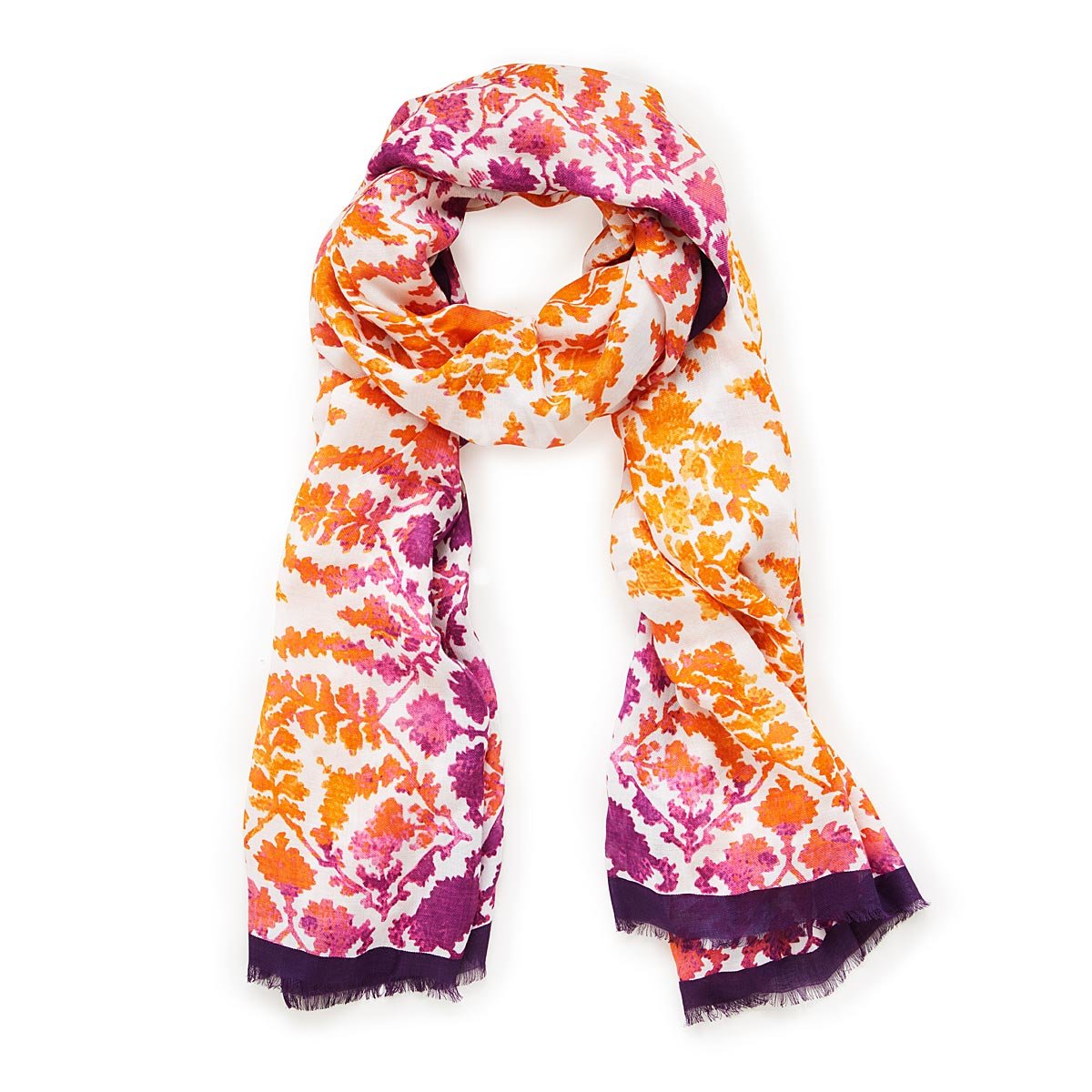 Tango Orange Scarf | Scarves for Women, Made in Germany | Uncommon Goods