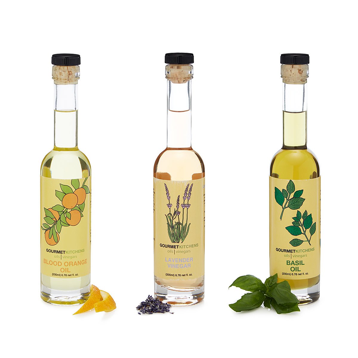 Infused Oil & Vinegar Trio | Hostess Gifts; Gourmet Condiments ...