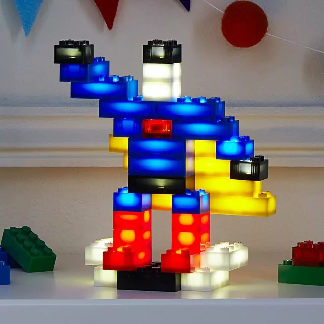Sound-Activated Light Blocks | Building Blocks, Light Up Toys ...