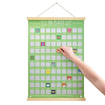 100 Movies Scratch Off Poster | Movie Scratch Off Poster | Uncommon Goods