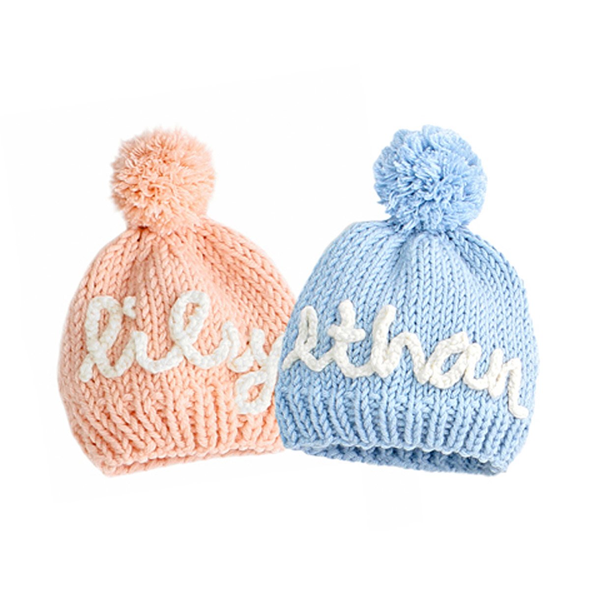 Knit Your Own Personalized Baby Hat | Personalized baby hats, Baby wool ...