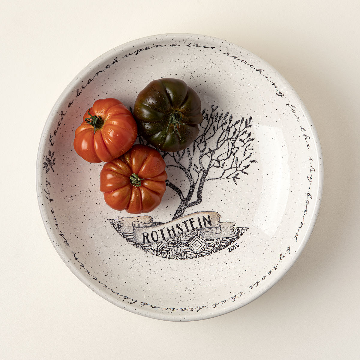 Uncommon Goods | Personalized Family Tree Serving Bowl | Custom ...