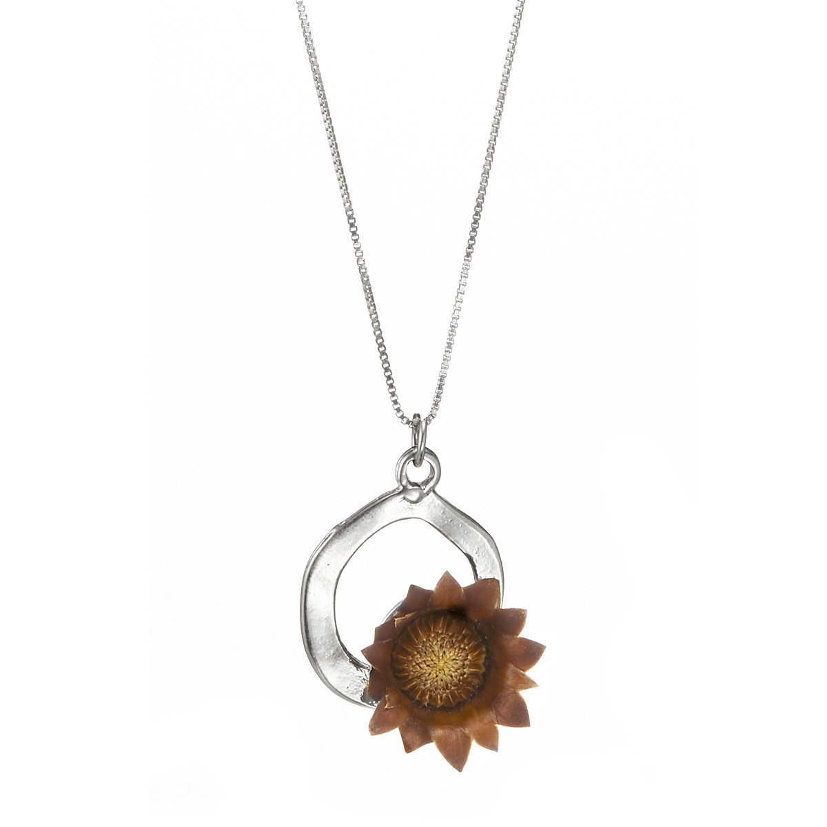 Centered Blooming Pendant | flower jewelry, unique jewelry, sterling ...