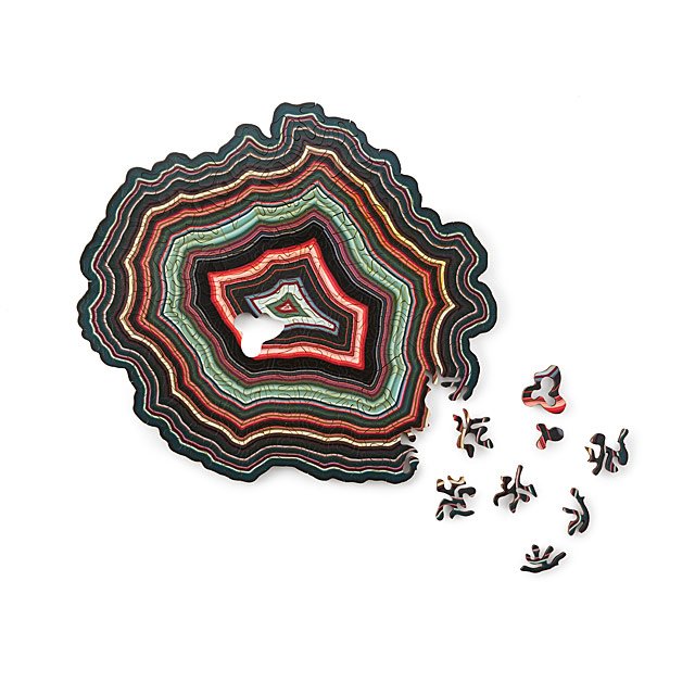 Geode Puzzle | Challenging Jigsaw | Uncommon Goods