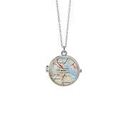 Custom Keepsake Map Locket | Photo Locket, Street Map | Uncommon Goods