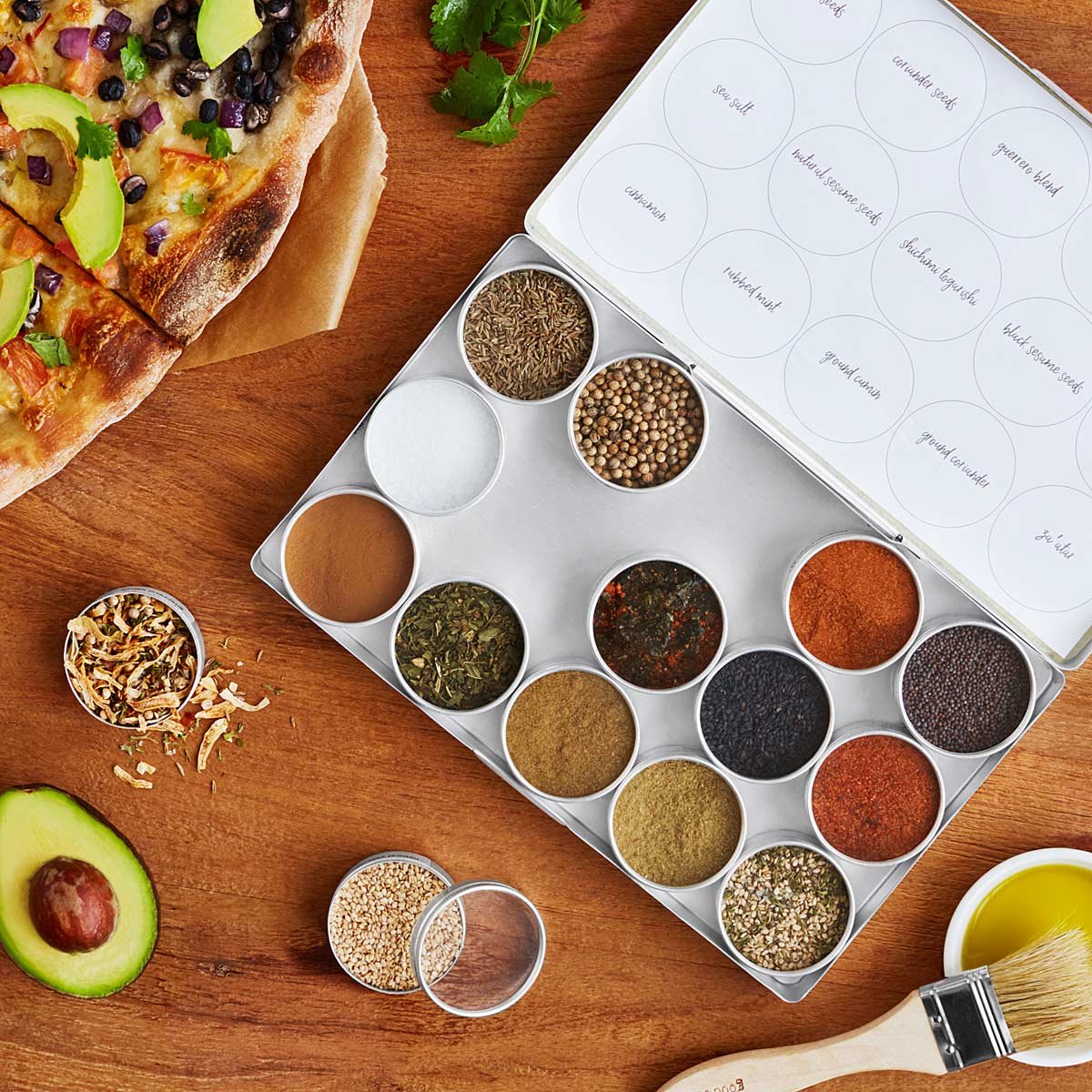 Uncommon Goods | Global Pizza Seasoning Kit | Gifts for Foodies ...