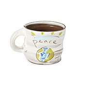 World Peace Mug | Spiritual Gifts; Yoga; Coffee Lovers | Uncommon Goods