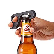 One Handed Beer Opener | Beer Gifts, Bottle Openers | Uncommon Goods