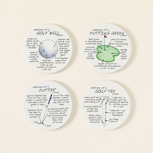 Anatomy of Sports Coasters | Sports Decor | Uncommon Goods